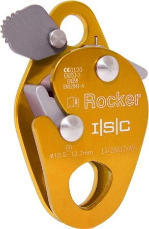 Przyrząd autoasekuracyjny Rocker ISC Żółty | Prace na wysokości ...